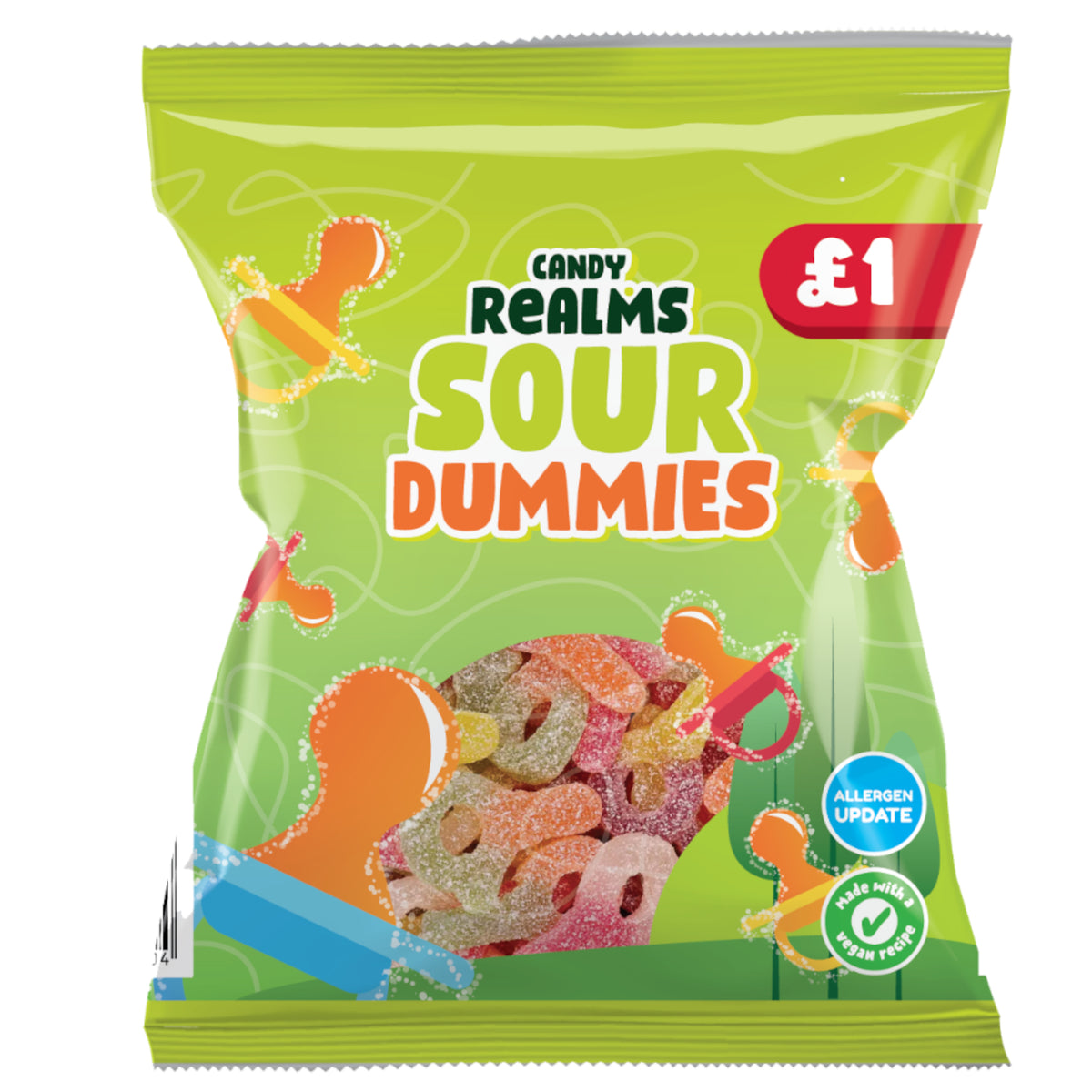 Candy Realms Sour Dummies 160g – Latifs