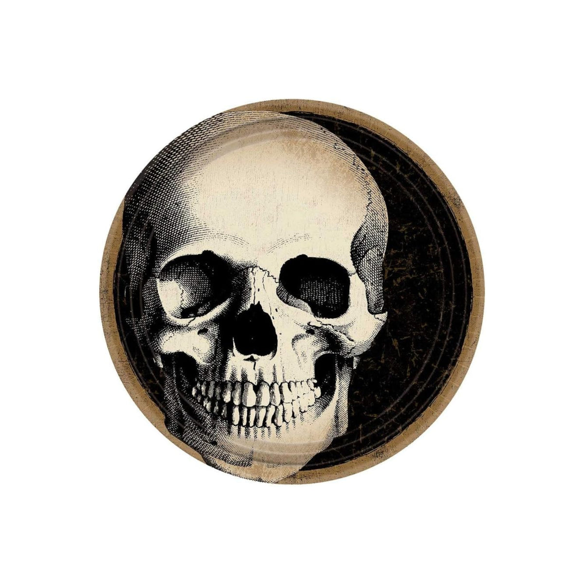 Skull Paper Plates 8 Pack – Latifs