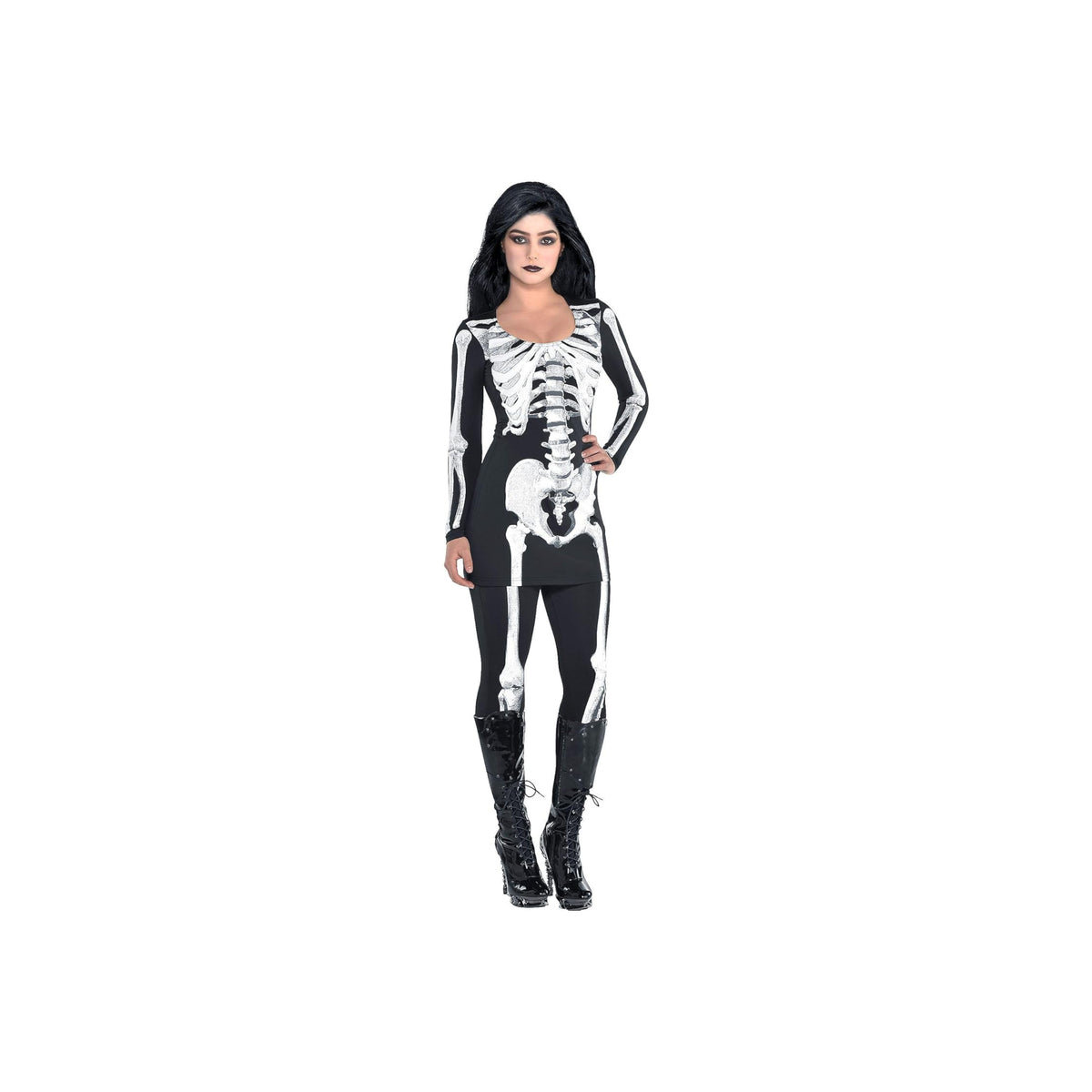Bare Bones Ladies Skeleton Fancy Dress Costume Small – Latifs