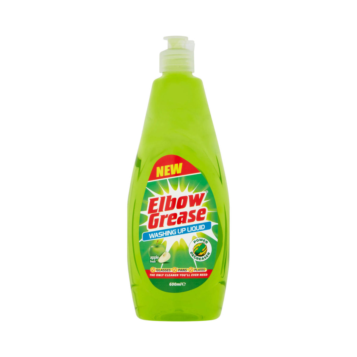 Elbow Grease Washing Up Liquid Apple 600ml – M. Latif & Sons