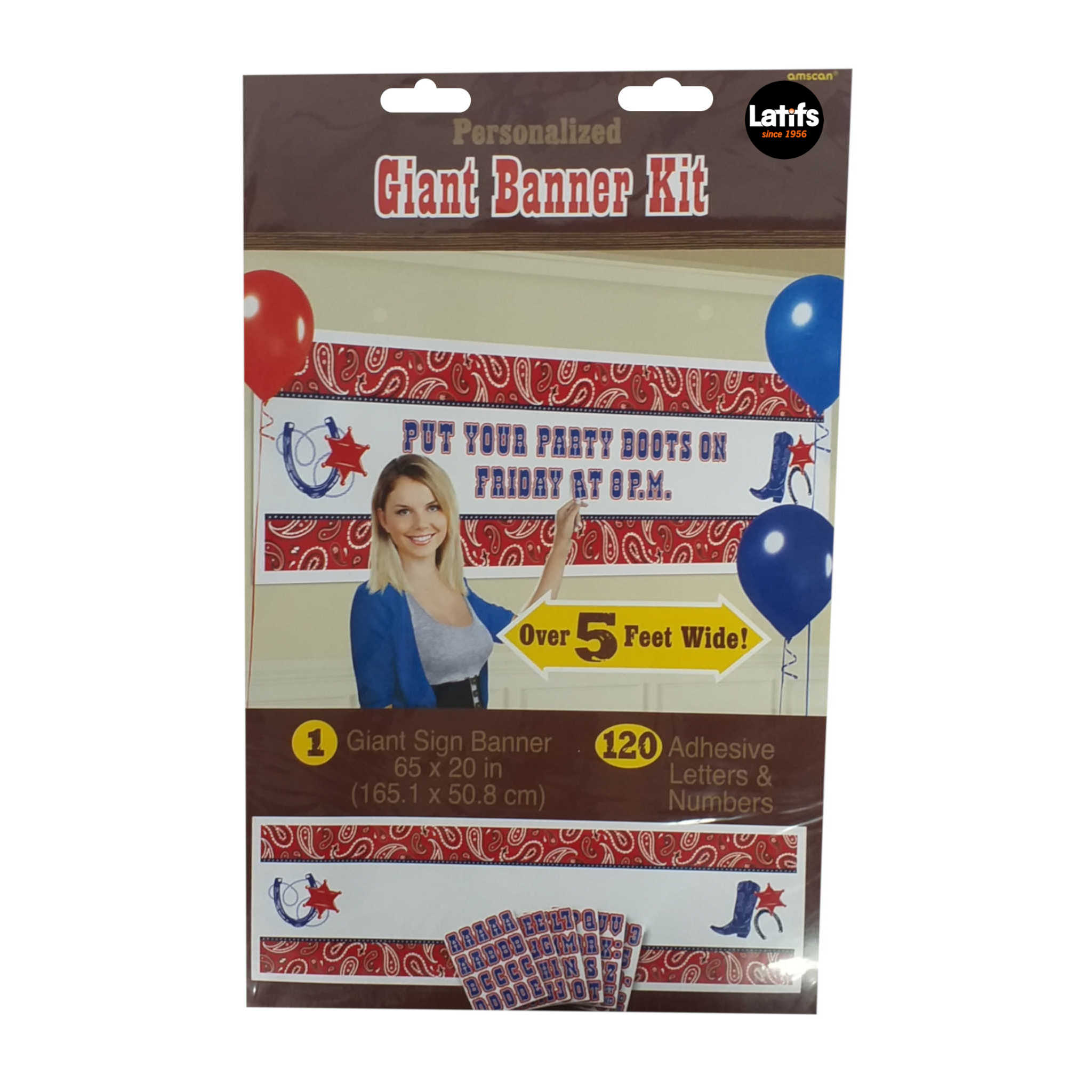 Personalized Giant Banner | Kit – M. Latif & Sons