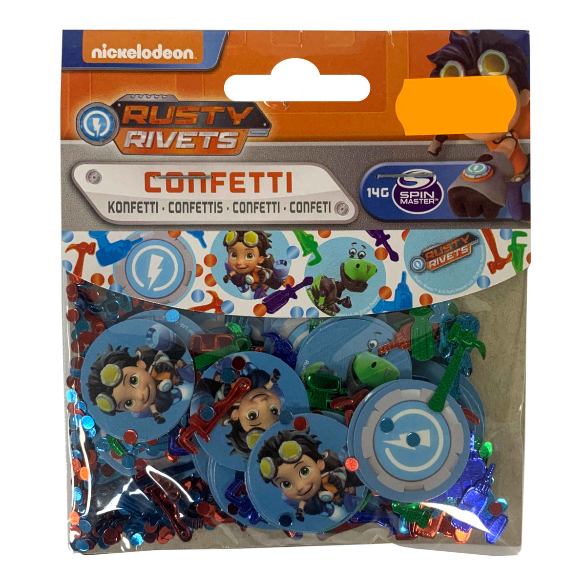 Nickelodeon Rusty Rivets Confetti – Latifs