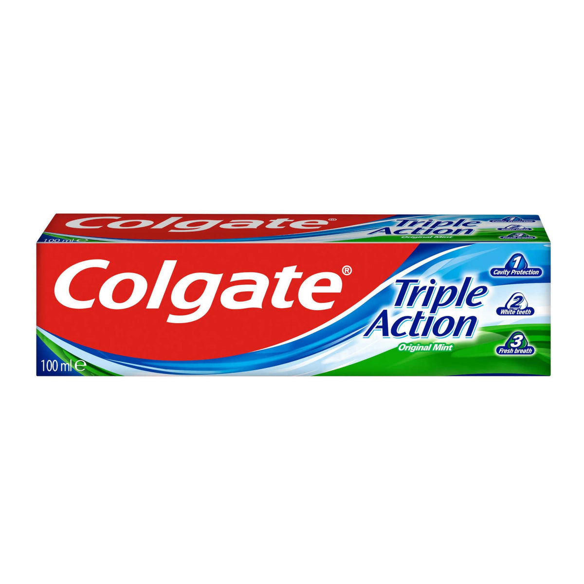 Colgate Fluoride Toothpaste Triple Action Original Mint 100ml – Latifs