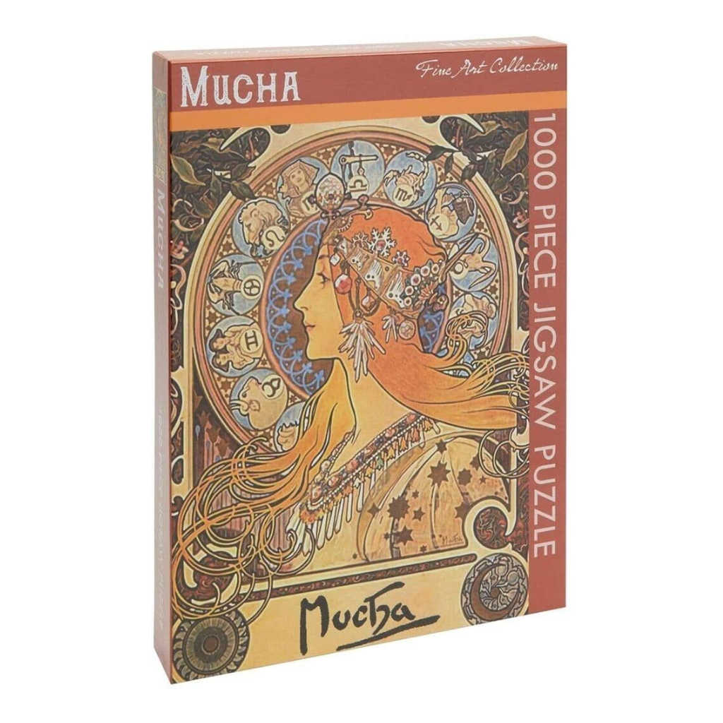 1000 Piece Mucha Jigsaw Puzzle | 68 x 49cm – Latifs